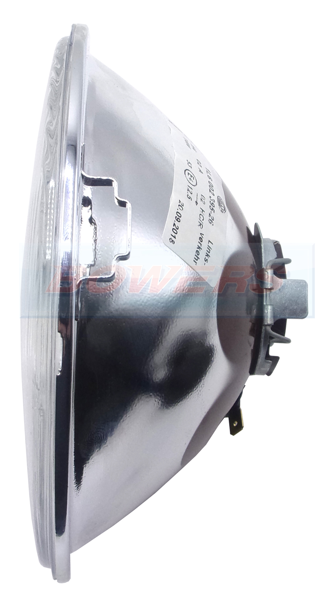 Hella 7" Inch Halogen H4 Flat Lens Headlight Headlamp 1L6002395261 - H ...